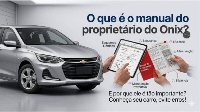 Manual do Chevrolet Onix: guia completo + PDF para baixar